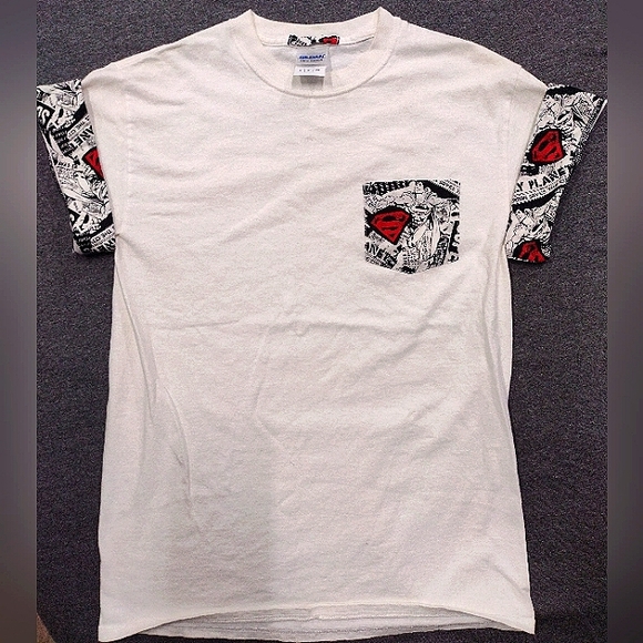 Gildan | Tops | Custom Superman Tshirt | Poshmark